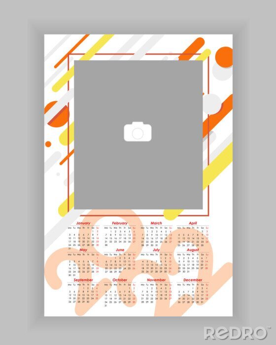 Sticker Kalender für Fotos nach Maß - myredro.de