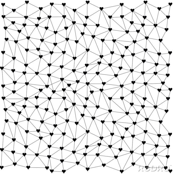 Sticker Muster Herzen nach Maß - myredro.de